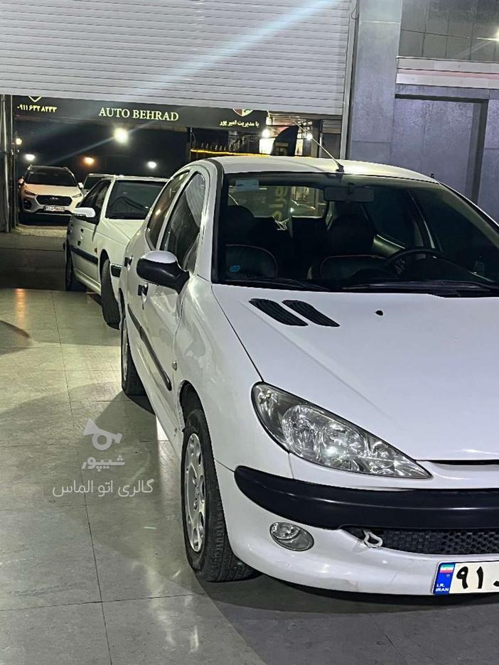 پژو 206 (تیپ5) 1393 سفید - شیپور
