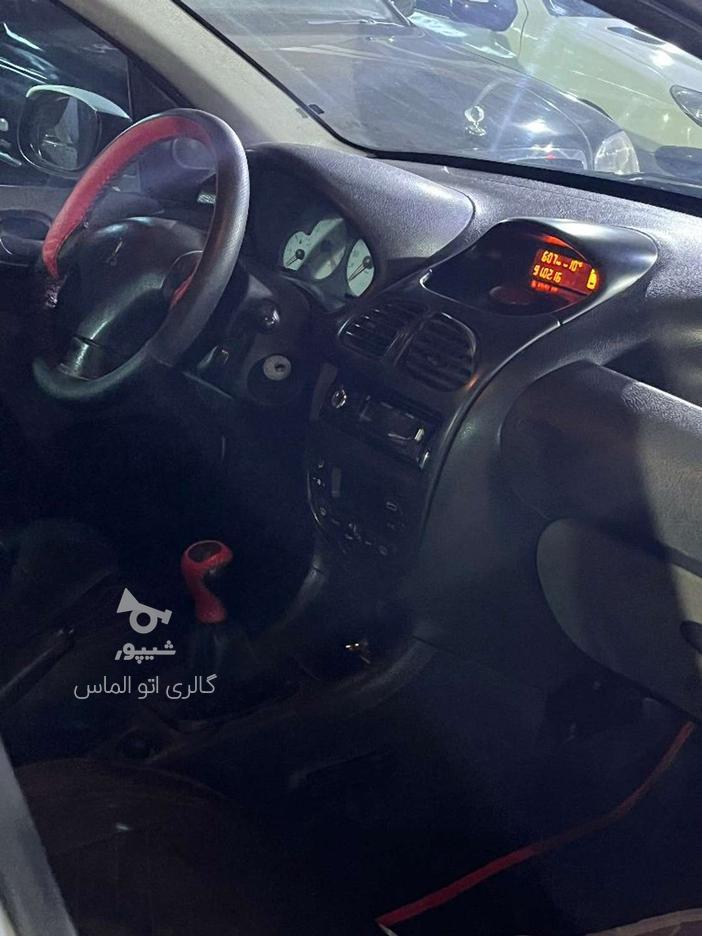 پژو 206 (تیپ5) 1393 سفید - شیپور