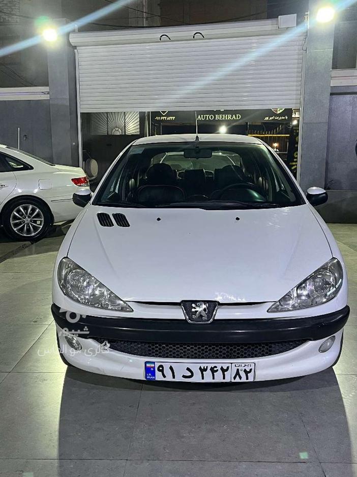 پژو 206 (تیپ5) 1393 سفید - شیپور