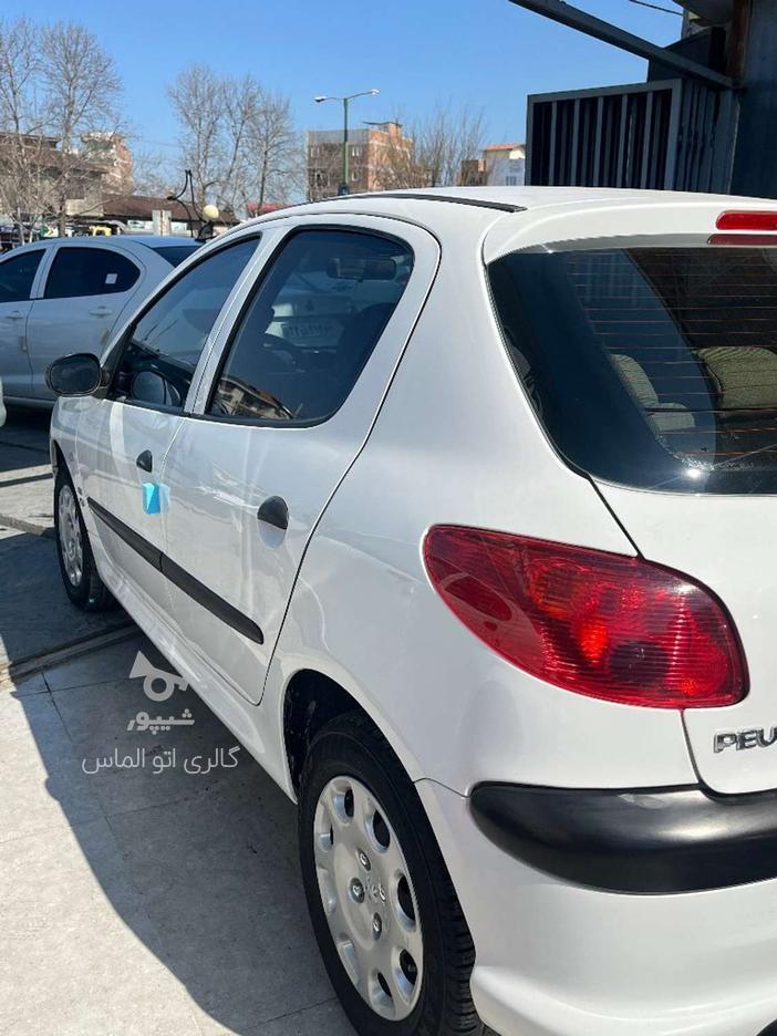 پژو 206 (تیپ2) 1397 سفید - شیپور