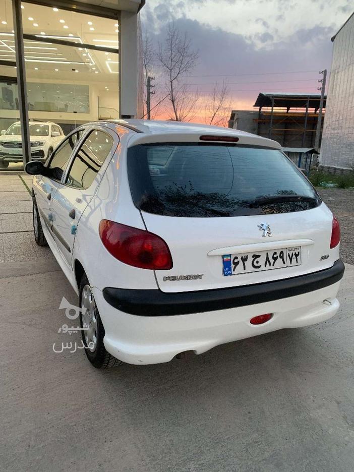 پژو 206 (تیپ2) 1400 سفید - شیپور